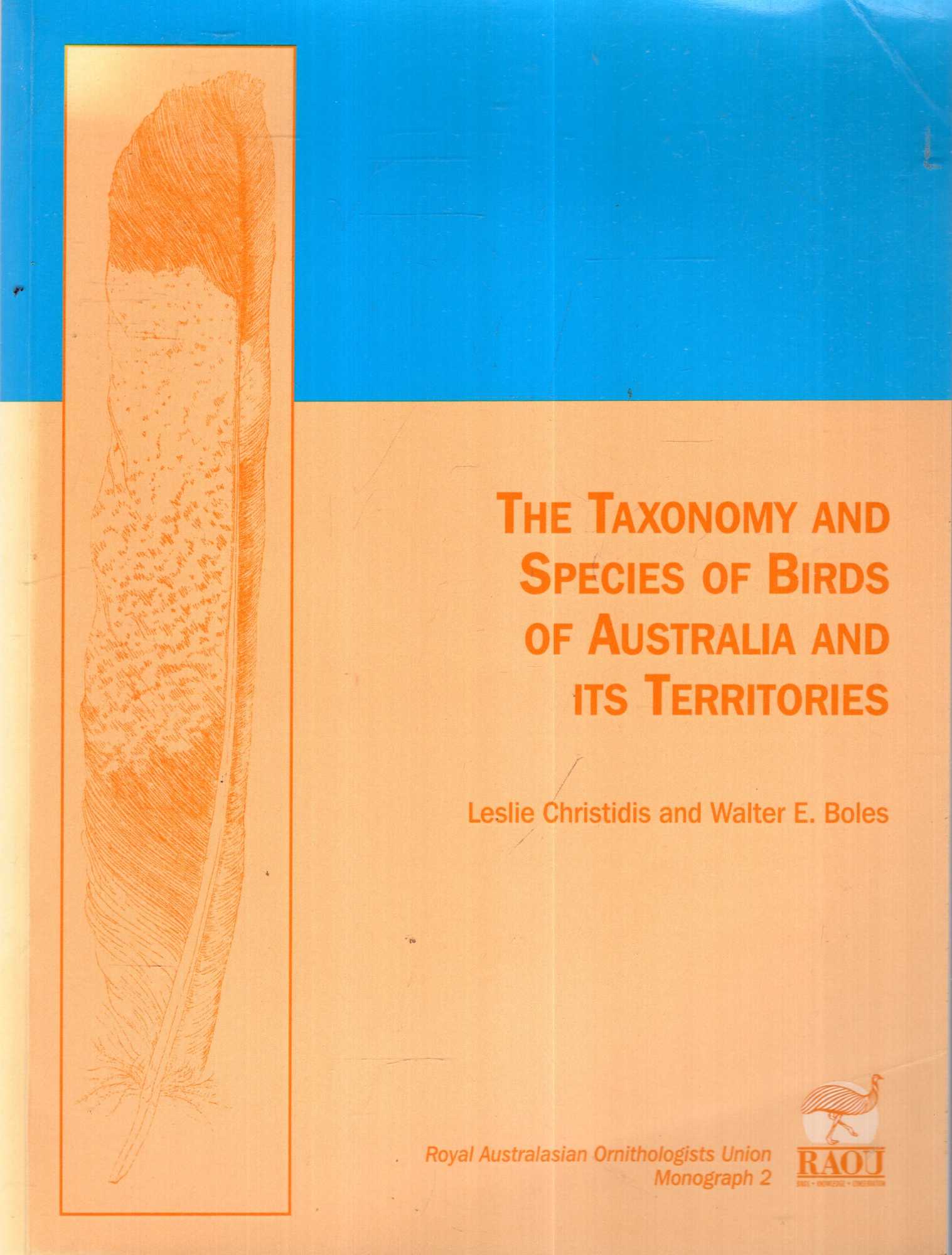The Taxonomy and Species of Birds of Australia and Its Territories