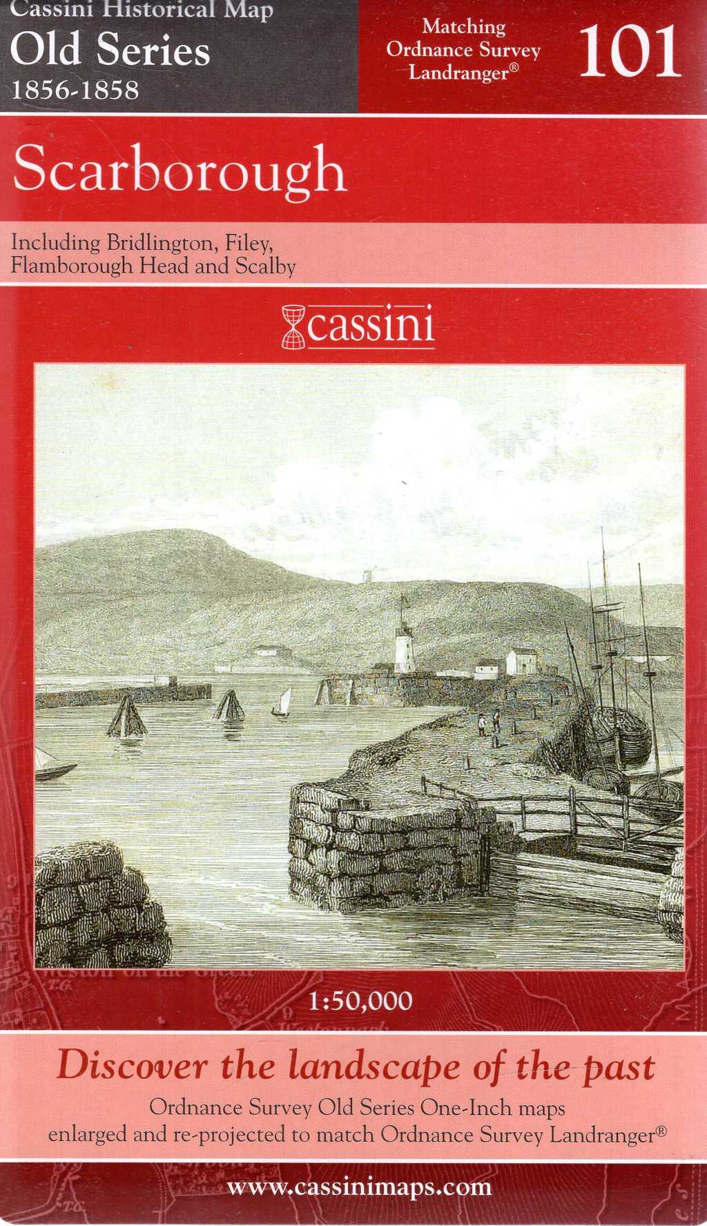 Cassini Historical Map : Old Series 1856-1858 No. 101 : Scarborough ...
