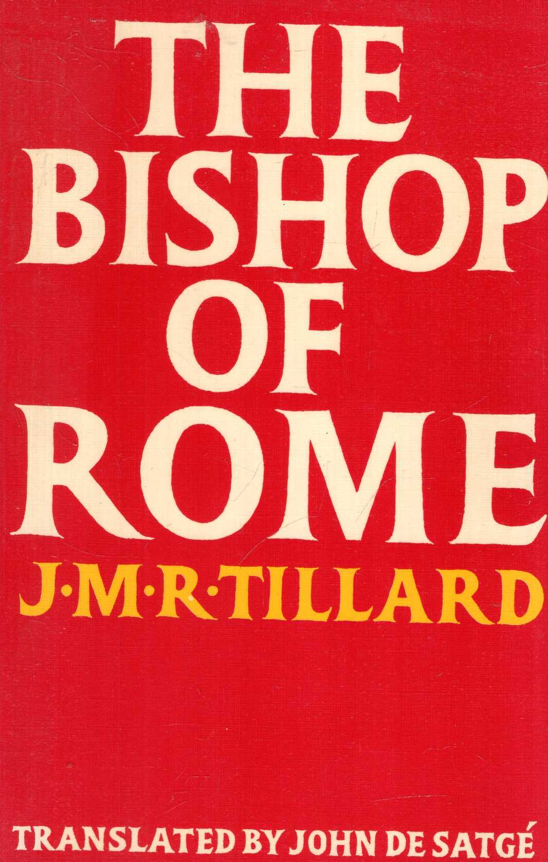 The Bishop of Rome