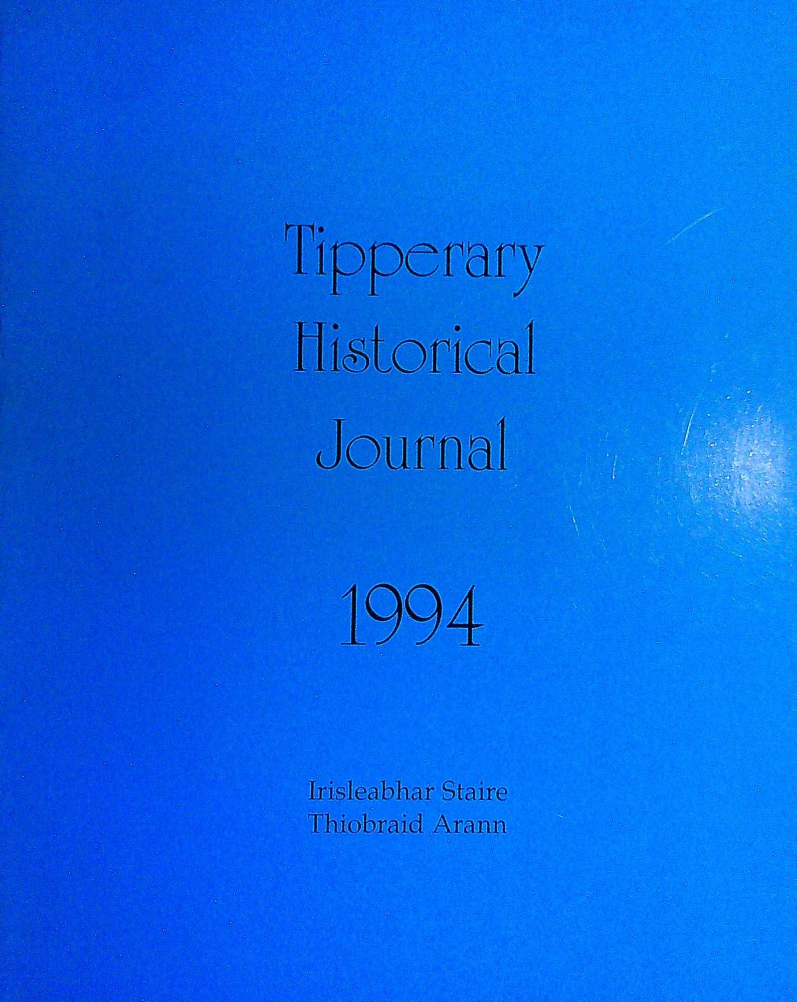 Tipperary Historical Journal: Derrynaflan: the medieval Grave Slabs