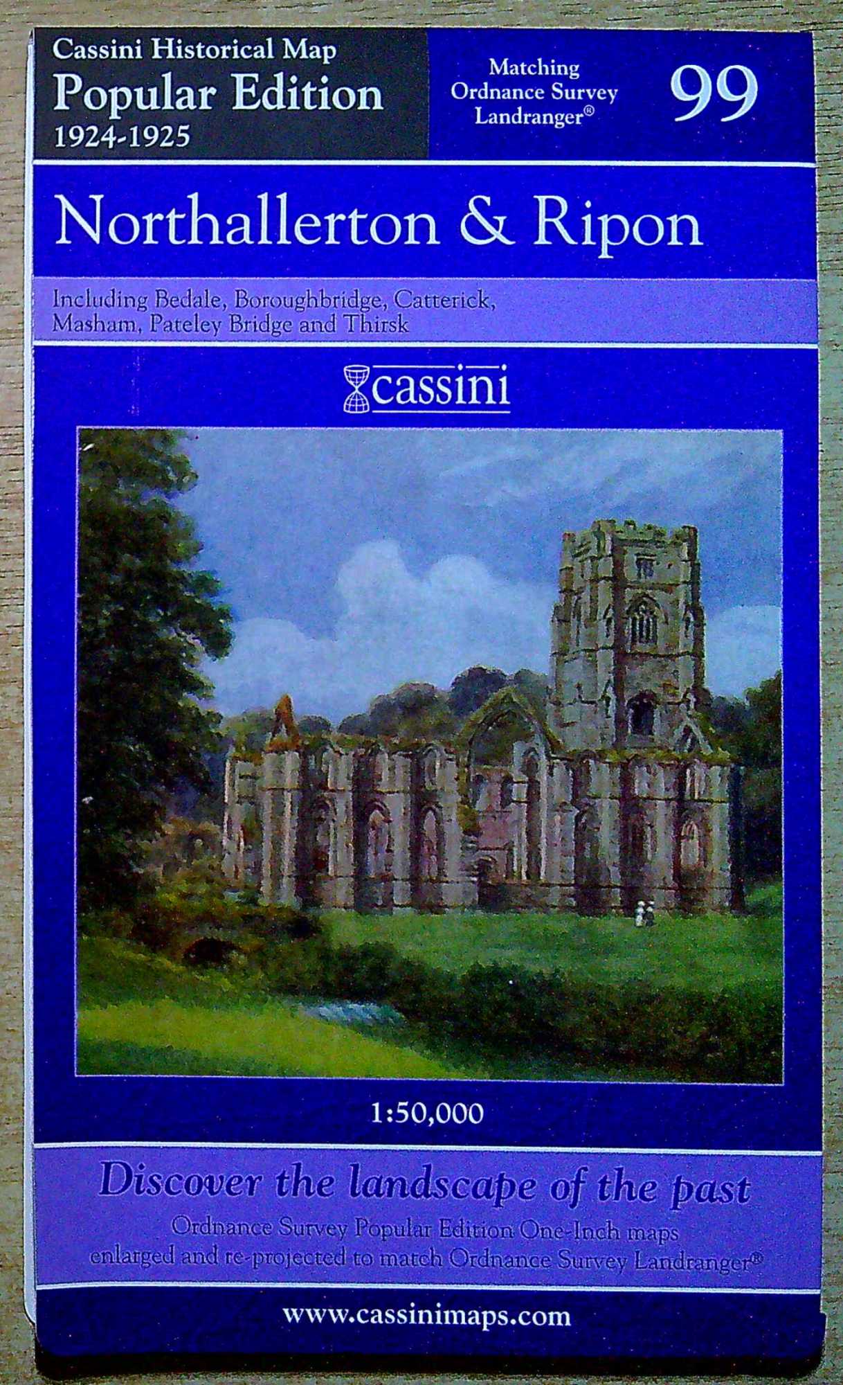 Cassini Historical Map : Popular Edition 1924-1925 No. 99 ...