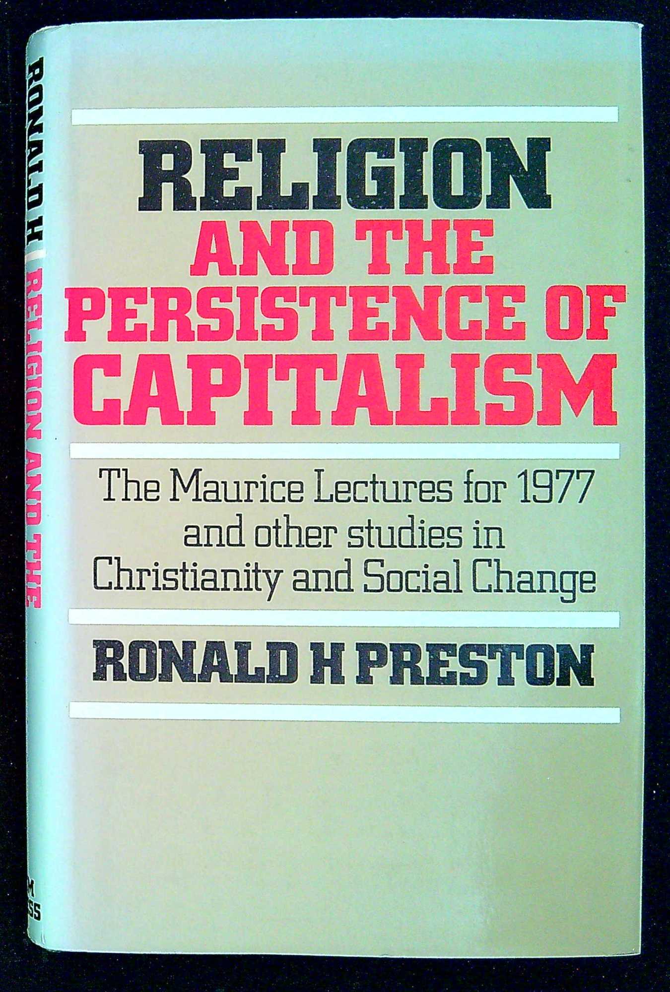 Religion and the Persistence of Capitalism